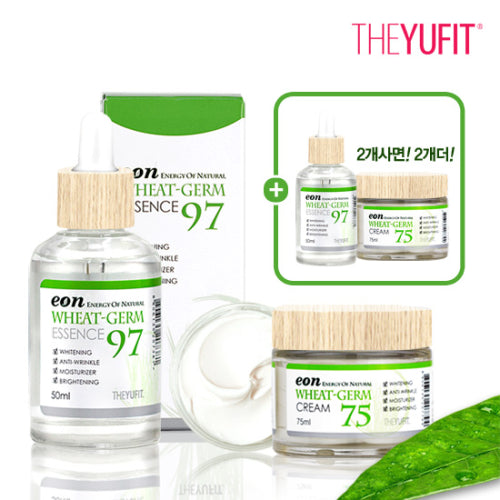 YUFIT eon Wheat-Germ Skin Care ⭐ 75 Cream ⭐ 97 Essence ⭐ 麦芽精华液&面霜 ...